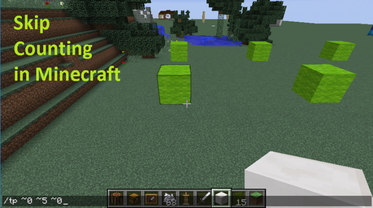 Lesson Ideas for Skip Counting in Minecraft - Cobblestone Academy